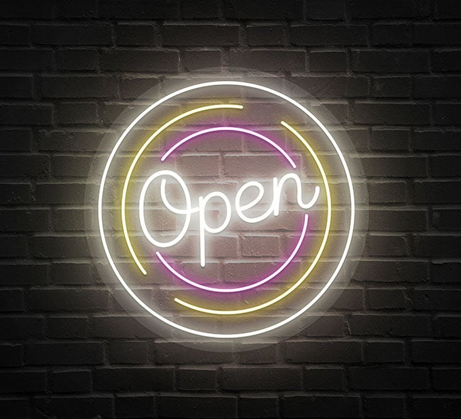 Buy Open Neon Signs at Lowest Price | Bannerbuzz AU