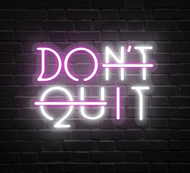 Buy Inspirational & Motivational Neon Signs at Lowest Price | Bannerbuzz AU