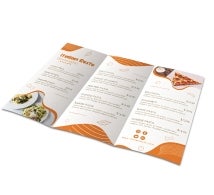 Custom Design Menus – Tent Cards, Placemats at BannerBuzz.com