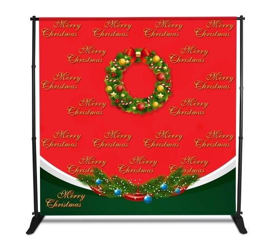 8x8 Step and Repeat Banner | Backdrop Stands | BannerBuzz