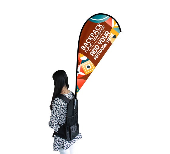 Backpack Flags | Custom Flags for Advertising | BannerBuzz