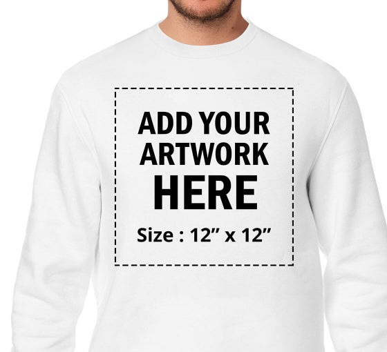 Shop Premium Men's Custom Printed Sweatshirt | BannerBuzz, AU