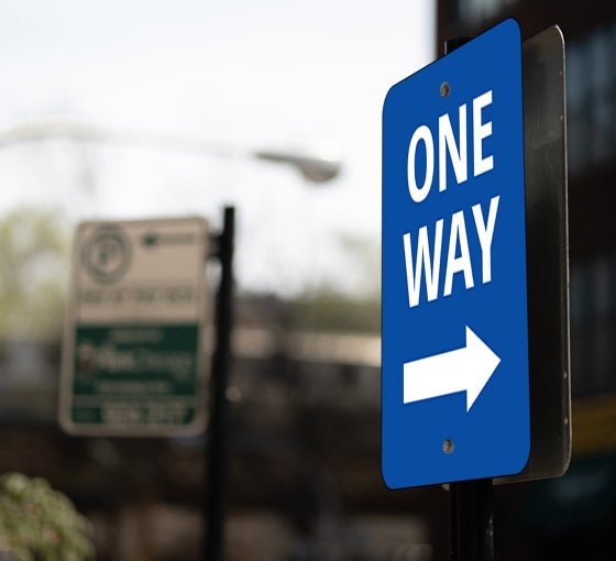 Shop One Way Street Signs | BannerBuzz Australia