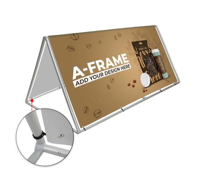 A-Frame Banner Stands | Indoor & Outdoor Advertising Banners