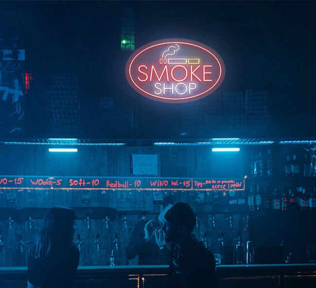 Sturdy Smoke Shop Neon Sign | Printed Smoke Shop Neon Sign - Bannerbuzz ...