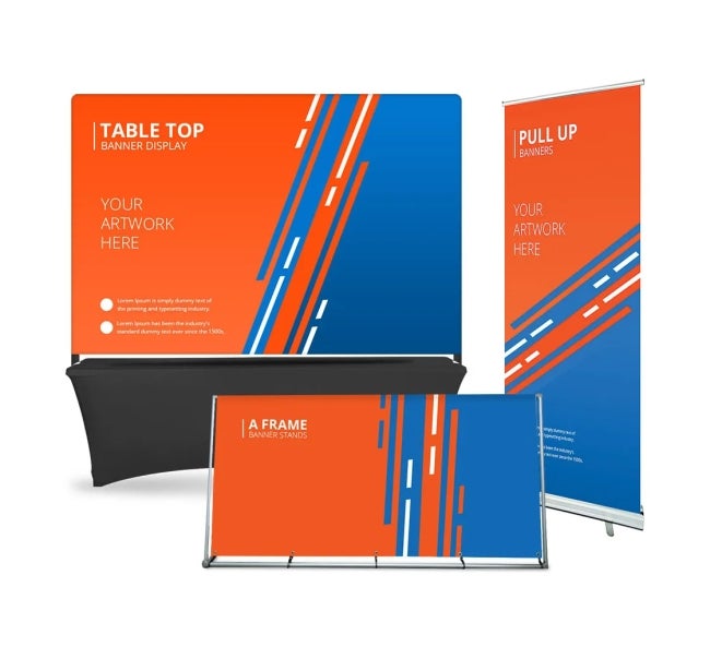 Trade Show Signage Displays | Table Top Special Event Banners