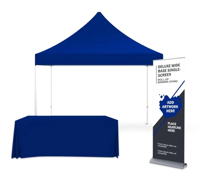 Trade Show Displays Portable | Expo & Trade Show Kits | BannerBuzz