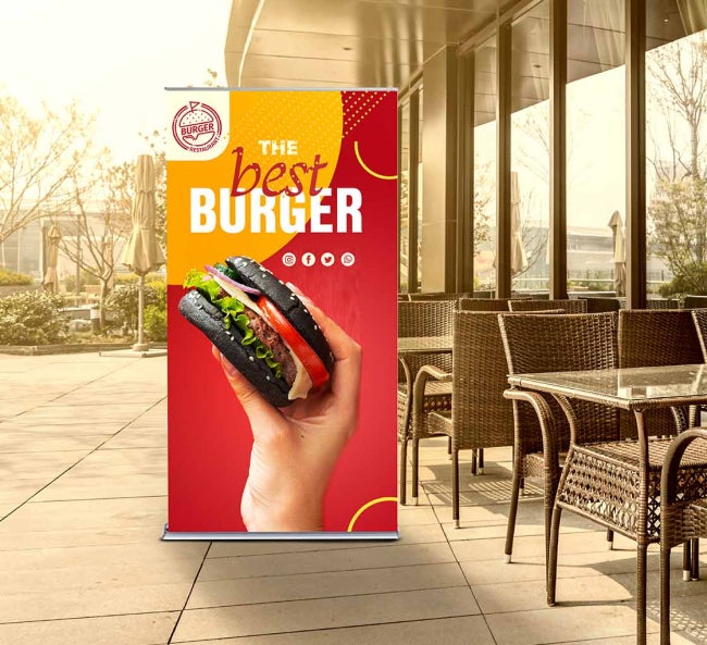 Buy Silverstep 36'' Retractable Banner Stand - Get 20% Off | BannerBuzz